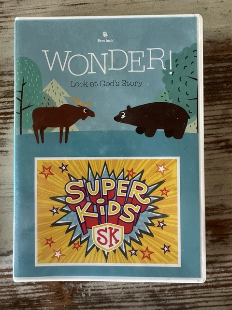 LOT 4 DVDS Wonder Look at God's Story First Look Preschool Bible ...
