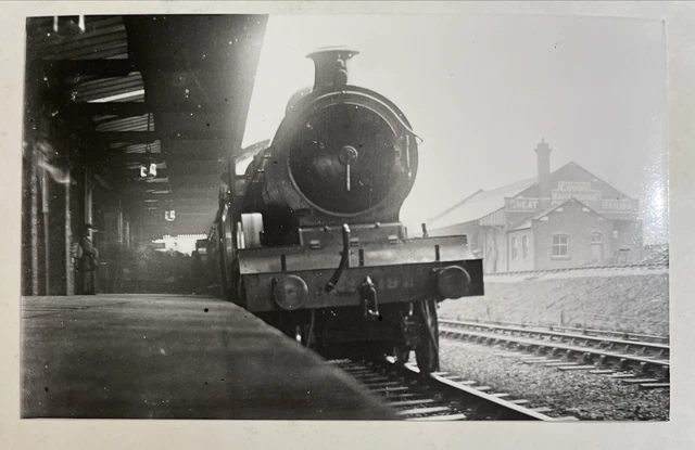 GCR RAILWAY LOCOMOTIVE Photograph -192 Rugby Station F272 £2.99 ...