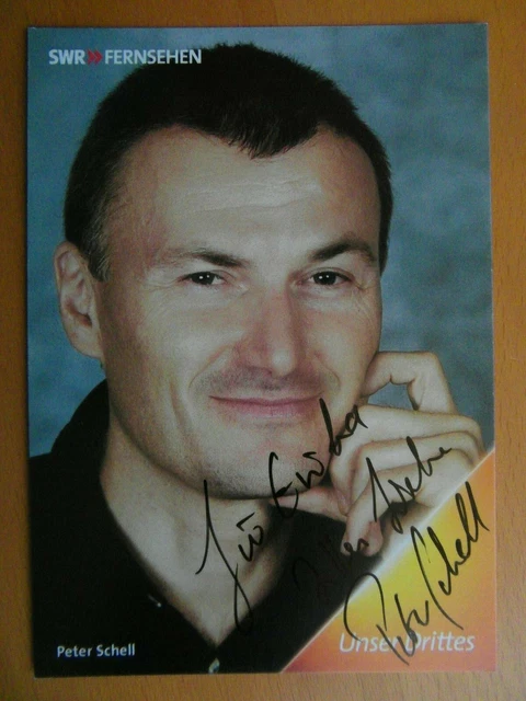 AUTOGRAMMKARTE PETER SCHELL verstorben Autogramm Die Fallers EUR 2,29 ...