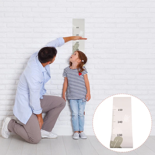 HEIGHT CHART HEIGHT Growth Sticker Height Measuring Ruler Baby Growth ...