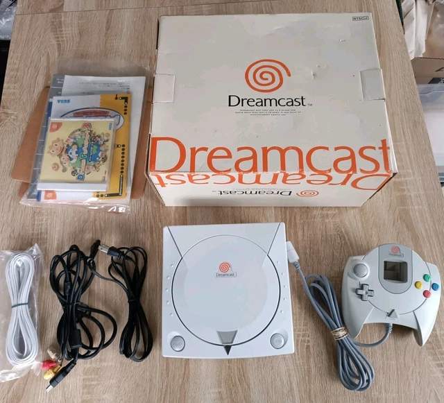 CONSOLE SEGA DREAMCAST DC Blanche en boite Japan JP NTSC - Working ...