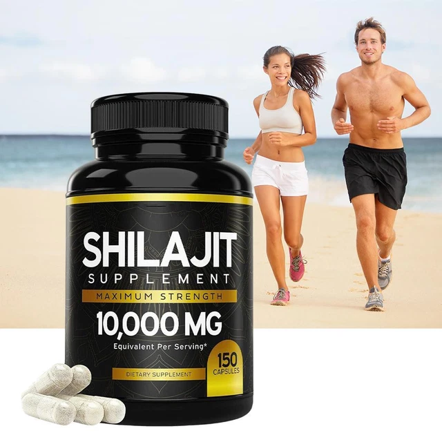 100% PURE HIMALAYAN Shilajit (10000mg) Extremely Potent, Performance ...