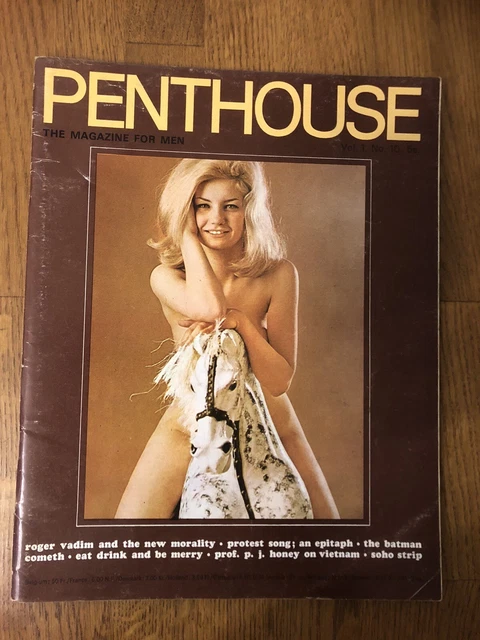 PENTHOUSE MAGAZINE VOLUME 1 No 10 - June 1966 - Terry Booth £20.00 - PicClick UK
