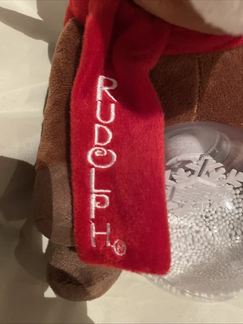 MUSICAL RUDOLPH THE Red Nosed Reindeer Light Up / Plays Christmas Songs ...