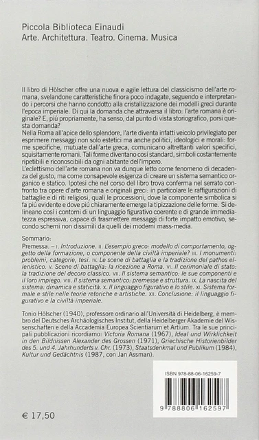 TONIO H&LSCHER F. De Il linguaggio dell'arte romana. Un sistema se ...