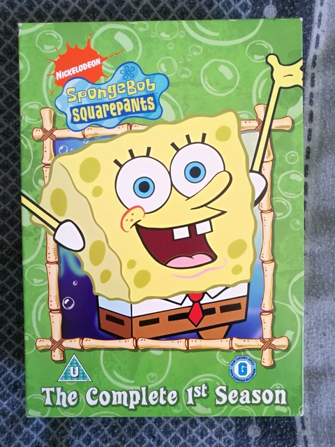 SPONGEBOB SQUAREPANTS COMPLETE First Season 1 DVD Box set RARE 2005 ...