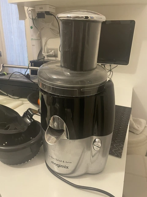 CENTRIFUGA DUO PLUS Xl Magimix Nero E Cromato EUR 80,00 - PicClick FR