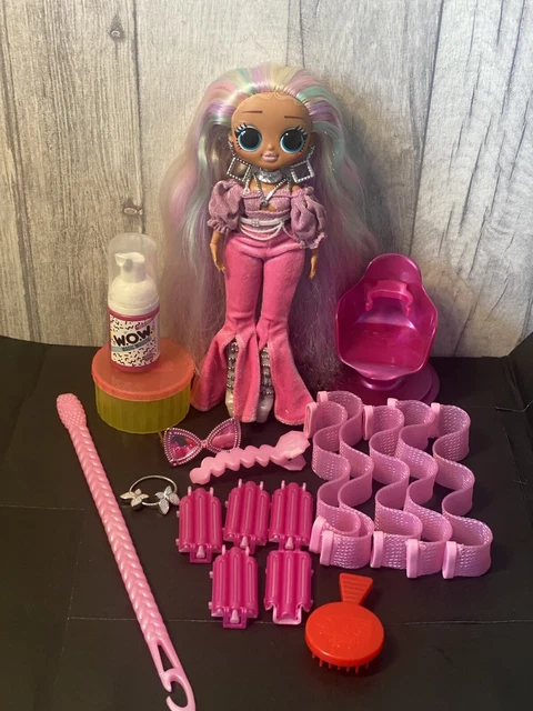 LOL SURPRISE OMG Twist Queen Fashion Show Hair Edition & Salon Swivel ...