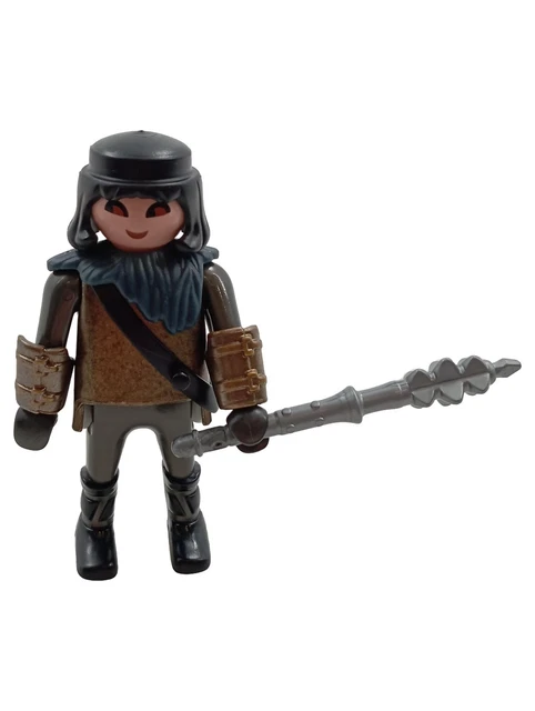 PLAYMOBIL NOVELMORE GUERRIERO con Mazza Ferrata EUR 7,95 - PicClick IT