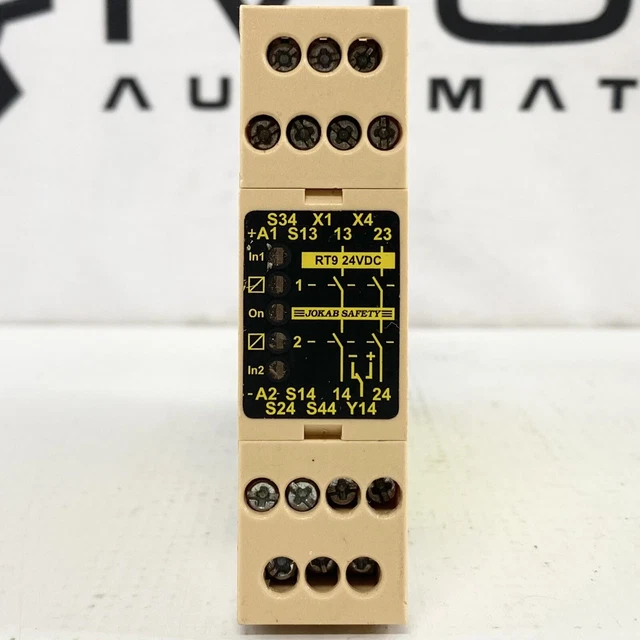 JOKAB SAFETY RT9 24VDC Safety Relay USA EUR 20,55 - PicClick DE