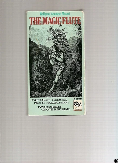 THE MAGIC FLUTE (VHS) Horst Gebhardt Harmann Christian Polster £2.36 ...
