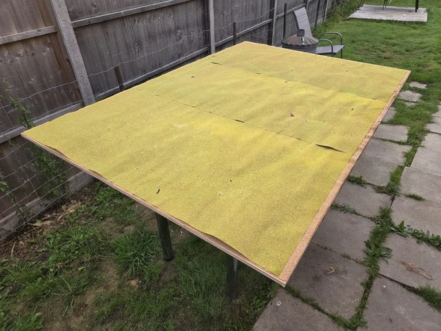 TRAIN LAYOUT BOARD/TABLE With Removable Legs 6' X 4' £25.00 - PicClick UK