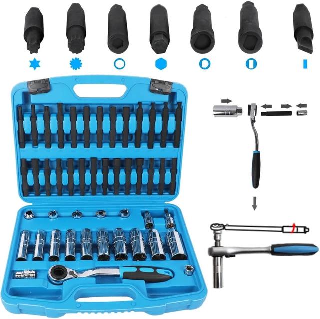 47PCS SHOCK ABSORBER Strut Removal Installation Tool Suspension Strut ...