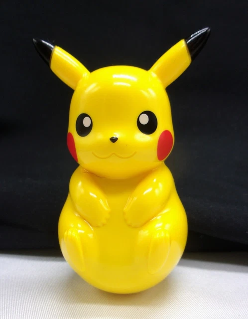 3& PIKACHU - Weeble Wobble Roly Poly Pokemon Figure - Takara Tomy ...