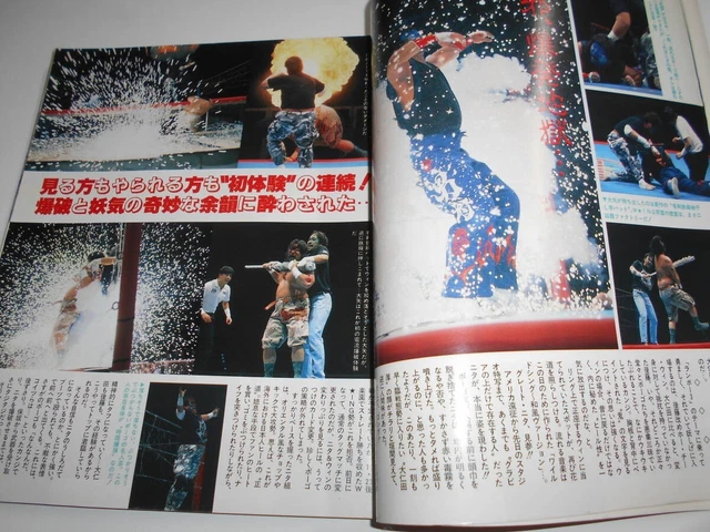 GIANT BABA & Stan Hansen Wrestling 1994 Weekly ProWrestling Magazine ...