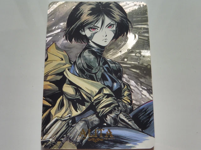 GUNM ALITA BATTLE angel acg girl custom card laser sculpture EUR 6,90 ...