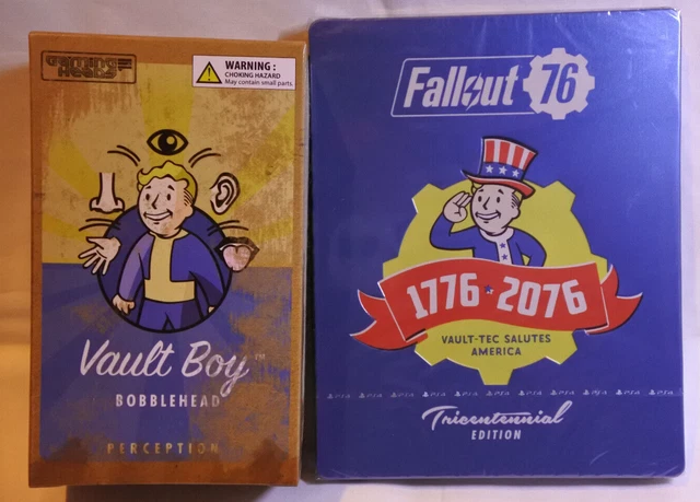 STEELBOOK FALLOUT 76 PS4 édition Tricentennial + Figurine Vault Boy EUR ...