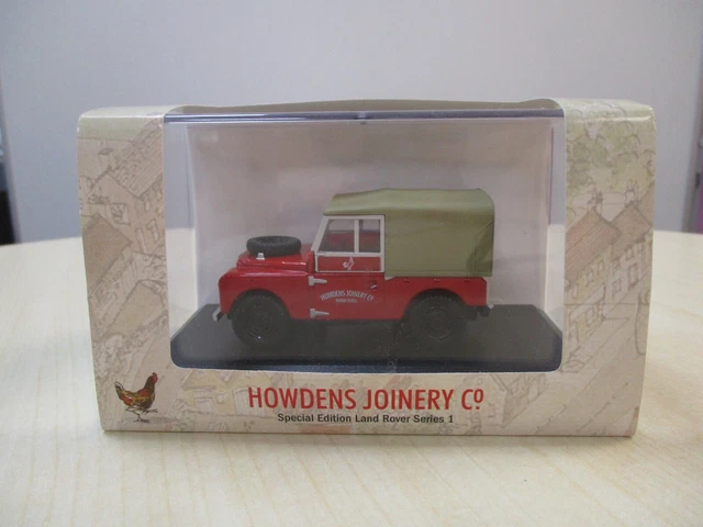 LAND ROVER SERIES 1-Oxford Die Cast-Special Edition-Howdens Joinery Co ...