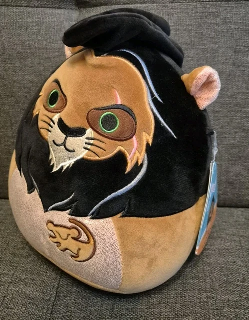 SQUISHMALLOWS ORIGINAL 8 Inch Scar The Lion King Disney Plush BNWT £9. ...