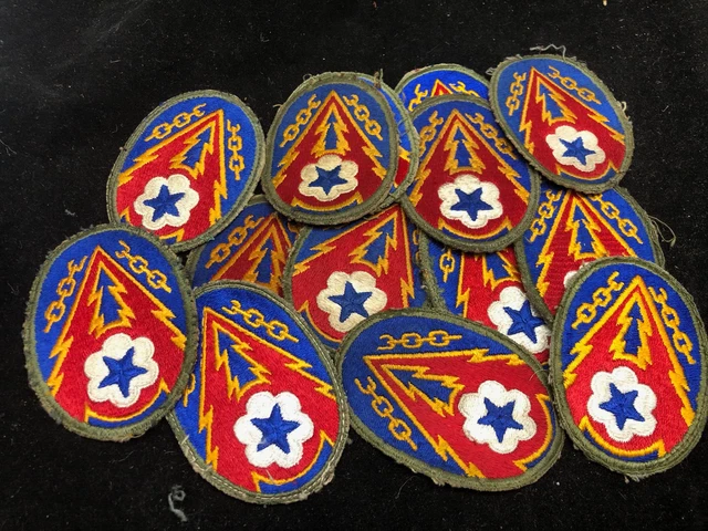 ORIGINAL WW2 US Army Advanced Communications Zone ETO Cloth Badge Patch ...