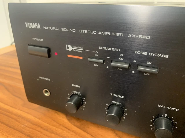 YAMAHA AX-640 *AMPLIFICATORE stereo integrato Natural Sound EUR 290,00 ...