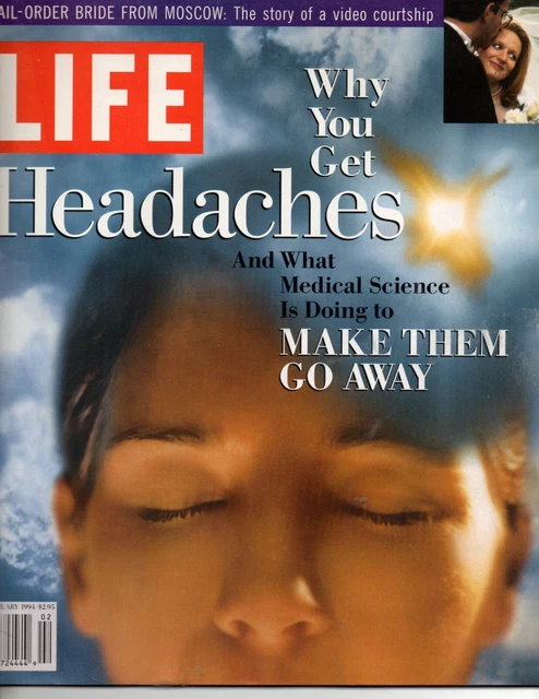 LIFE MAGAZINE FEB 1994 Headaches Torvill & Dean Polar Bear AIDS Mail ...