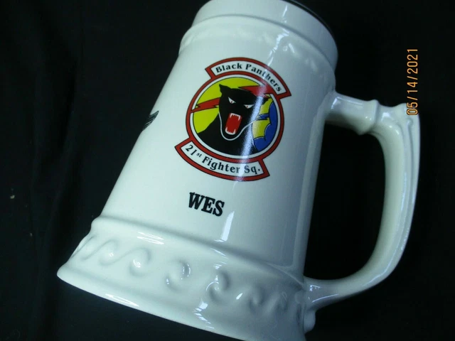 BLACK PANTHER FIGHTER Squadron Air Forcedmilitaria Memorabilia Beer ...
