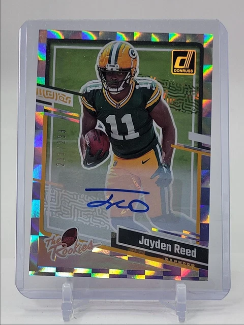 JAYDEN REED 2023 Donruss The Rookies Autograph Rc Auto /299 Q0271 EUR ...