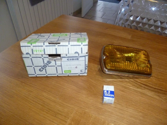 ANCIENNE PAIRE phare ou longue portee cibie ref 445076 iode h2 EUR 39,90 - PicClick FR