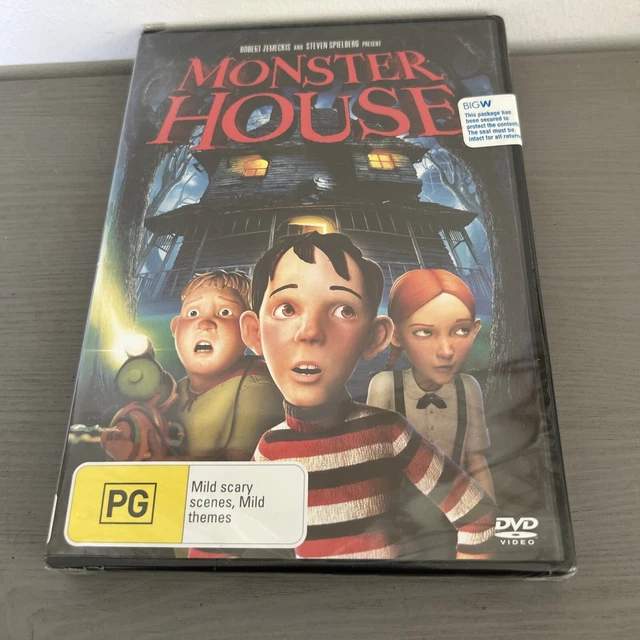 MONSTER HOUSE DVD Steve Buscemi, Maggie Gyllenhaal - Brand New & Sealed ...