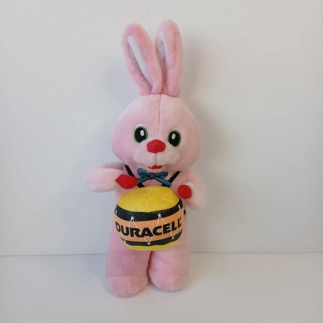 DURACELL PINK BUNNY With Drum Plush Soft Toy 30 cm £13.95 - PicClick UK