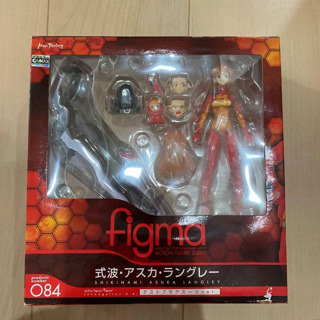 FIGMA EVANGELION 2.0 Asuka Langley Test Plug Suit Ver. Figure #084 Max ...