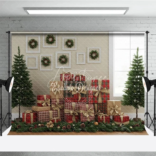 CANDY HOUSE SNOW Photo Studio Christmas Backdrop $37.92 - PicClick AU