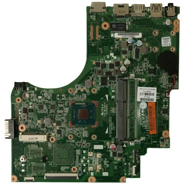 HP 15-D MAIN Board Motherboard Intel Pentium N3510 747138-501 $29.78 ...