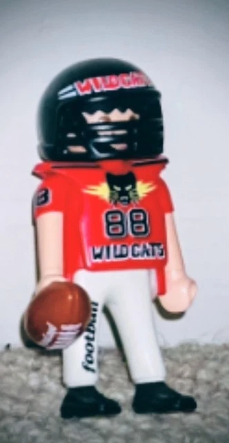 PLAYMOBIL NFL AMERICAN Football Player Figure wildcats £2.77 - PicClick UK