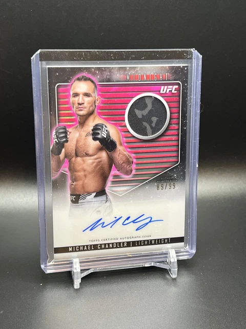 2024 TOPPS MIDNIGHT Ufc Michael Chandler Auto Relic/99 EUR 145,81 ...