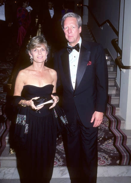 PERSONALITY DAVID HARTMAN wife Maureen Downey at Barbara Walter - 1986 ...