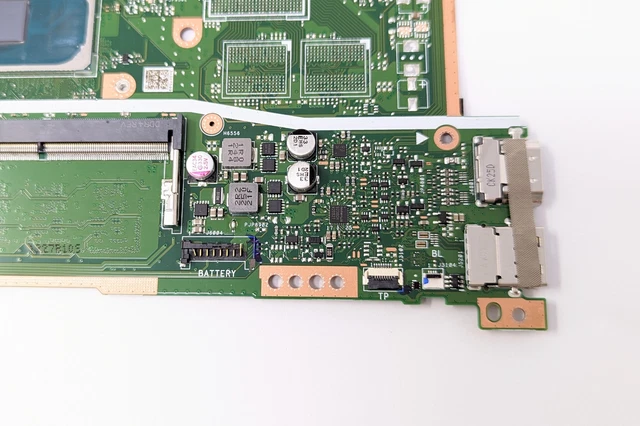 DAMAGED BATTERY CONNECTOR Motherboard Asus X515JAB X515JA i3-1005G1 ...