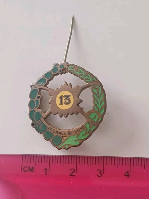 WW2 US 13TH Cavalry Regiment Di/Dui Pin/Badge £7.99 - PicClick UK