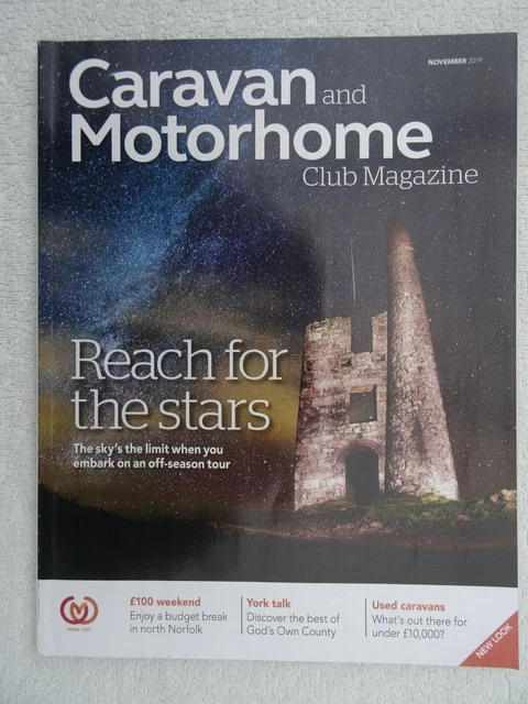 CARAVAN & MOTORHOME Club Magazine Nov.2019 - Auto-Sleeper,Dacia Duster ...