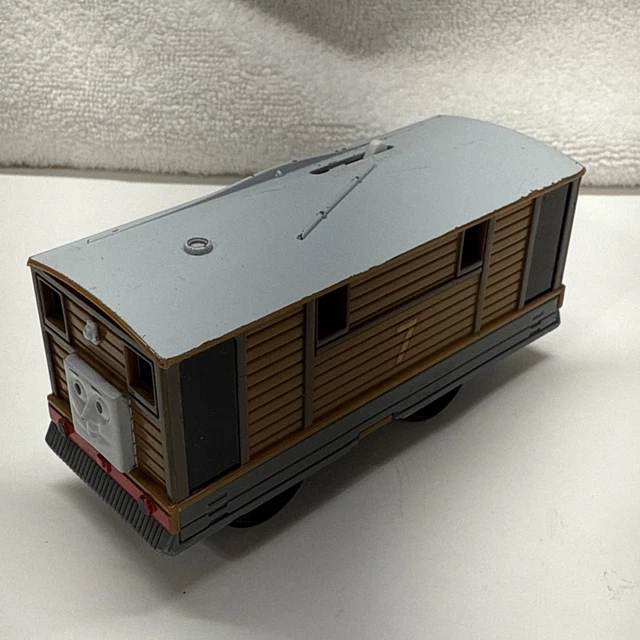 THOMAS & FRIENDS Trackmaster Motorized Toby Engine, 2009 Mattel Gullane ...