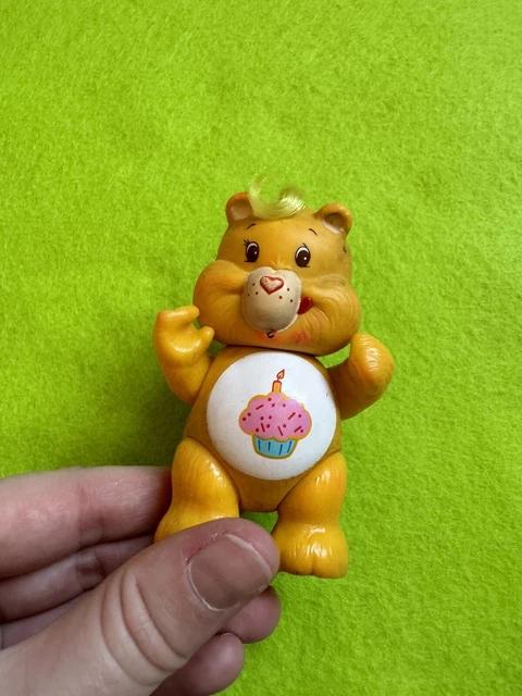 Vintage Care Bears Birthday Bear Poseable Figure 1980s £15 00 Picclick Uk
