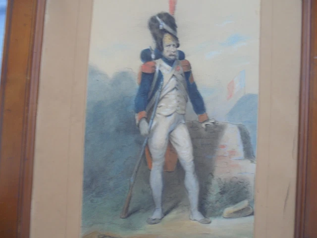 GRAVURE DE soldat fancais grenadier de la garde 1 empire EUR 150,00 ...
