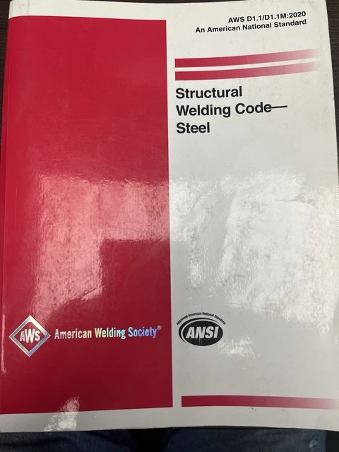 AWS D1.1/D1.1M:2020 - 24th Edition, 2020 STRUCTURAL WELDING CODE-STEEL ...