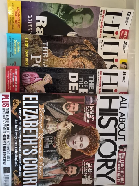 JOB LOT HISTORY Magazines x4 - BBC History Extra & All About History ...