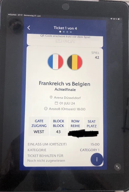 Frankreich Belgien Tickets