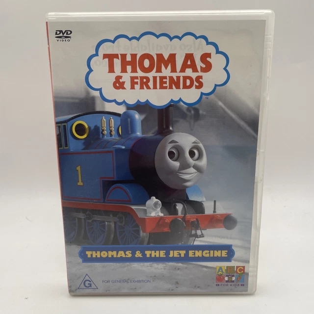 THOMAS THE TANK Engine & Friends DVD Thomas & the Jet Engine Reg 4 Free ...