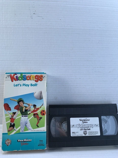 KIDSONGS LETS PLAY Ball VHS VCR Video Tape View Master Warner Bros EUR ...
