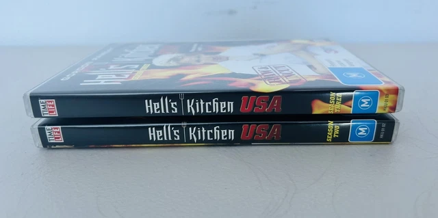 HELL’S KITCHEN USA Gordon Ramsay Series Season 2 3 DVD Region 4 Free ...