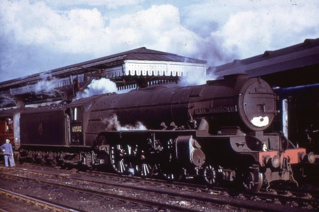 35MM RAILWAY SLIDE: CCQ 1668: CLASS A2: 60502 EARL MARISCHAL £2.00 ...